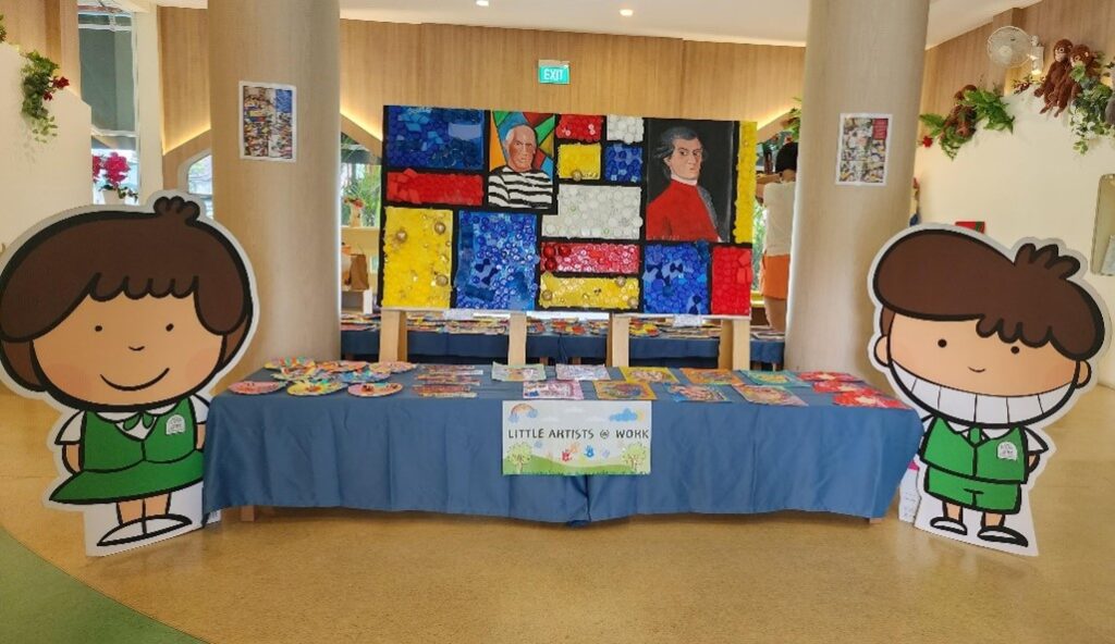 Kinderland Academy @ Yio Chu Kang’s new art class, KinderArt, sees ...