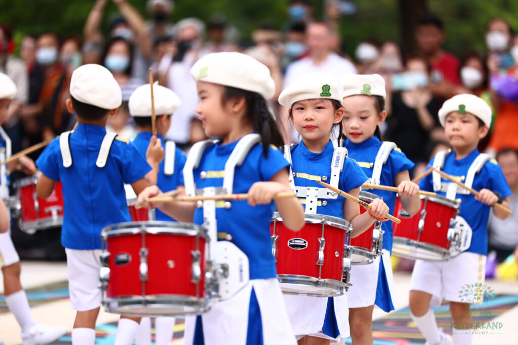 Singapore Preschool Marching Band for Kindergarteners