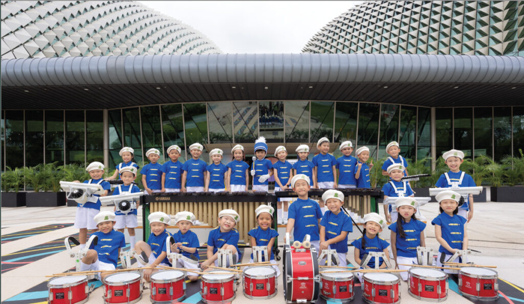 Singapore Preschool Marching Band for Kindergarteners
